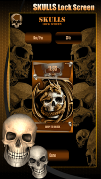 Download Skulls Lock Screen for PC / MAC / Windows