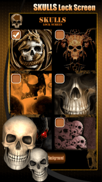 Download Skulls Lock Screen for PC / MAC / Windows