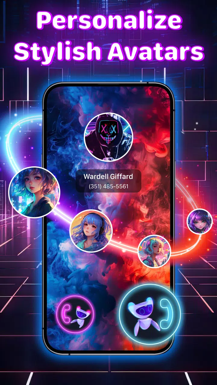 Download Call Screen Theme: Color Phone for PC / Windows / Computer