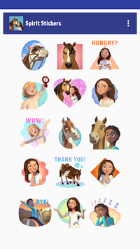 Download DreamWorks Spirit Riding Free Stickers for PC / MAC / Windows