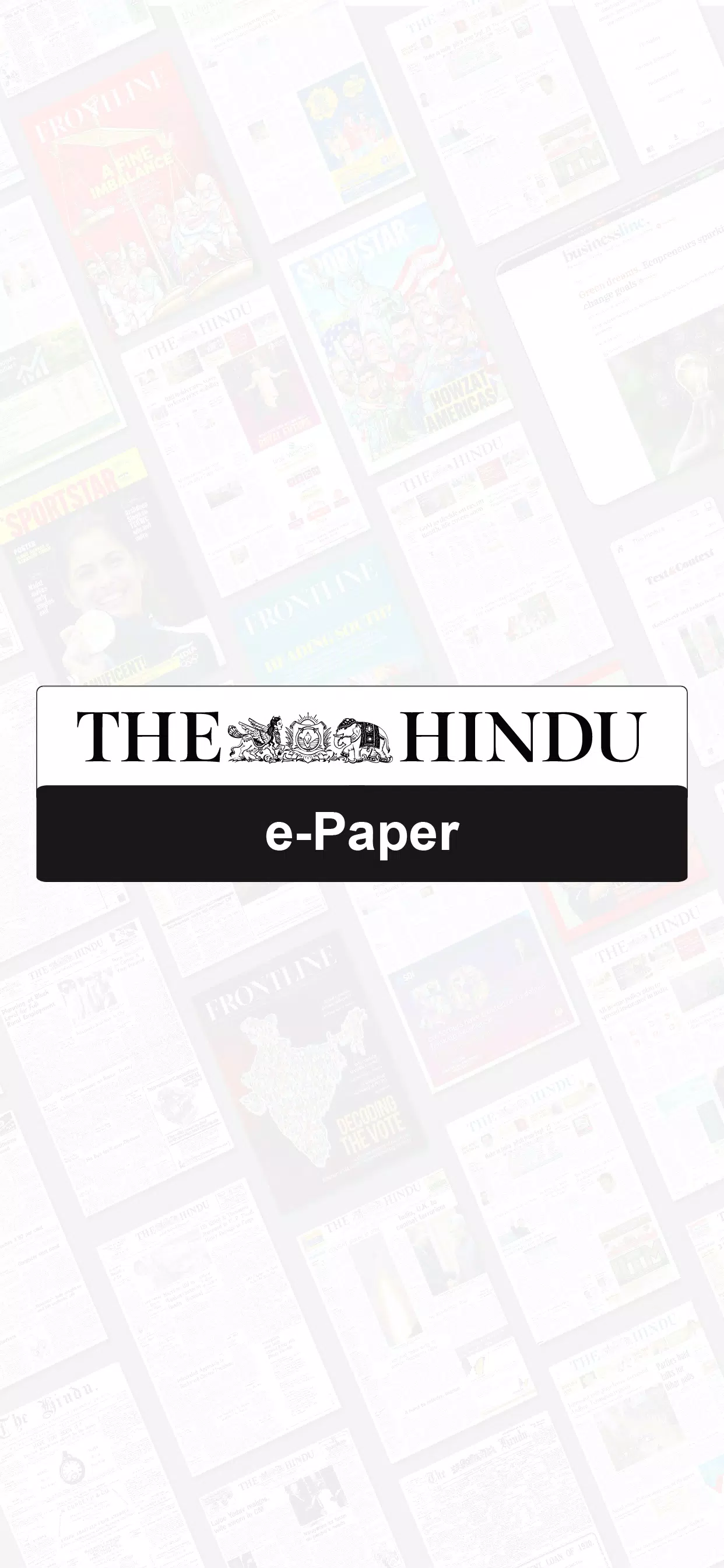 Download The Hindu ePaper: eNewspaper for PC / Windows / Computer