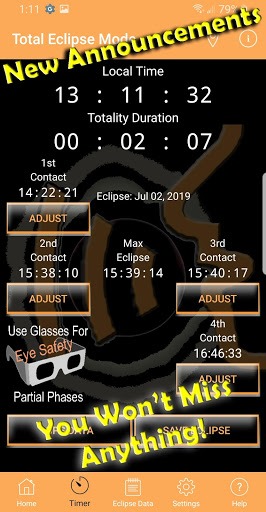 Download Solar Eclipse Timer for PC / MAC / Windows