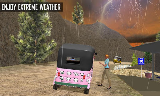 Download Uphill Tuk Tuk Crazy Rickshaw Game 3D for PC / Windows / Computer