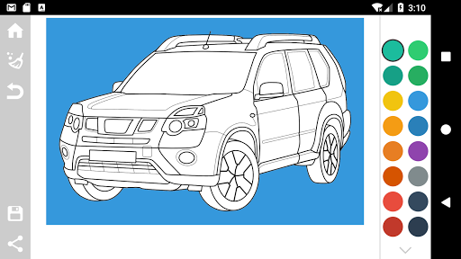 Download Japanese Cars Coloring Book for PC / MAC / Windows