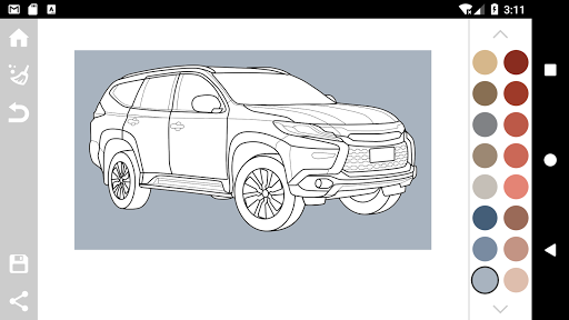 Download Japanese Cars Coloring Book for PC / MAC / Windows