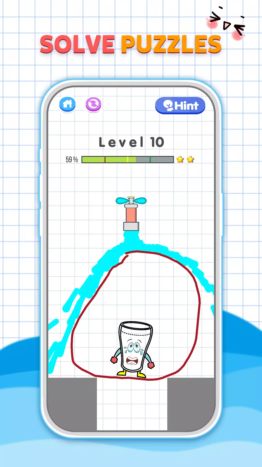 Download Help Glass-Draw To Fill for PC / Windows / Computer