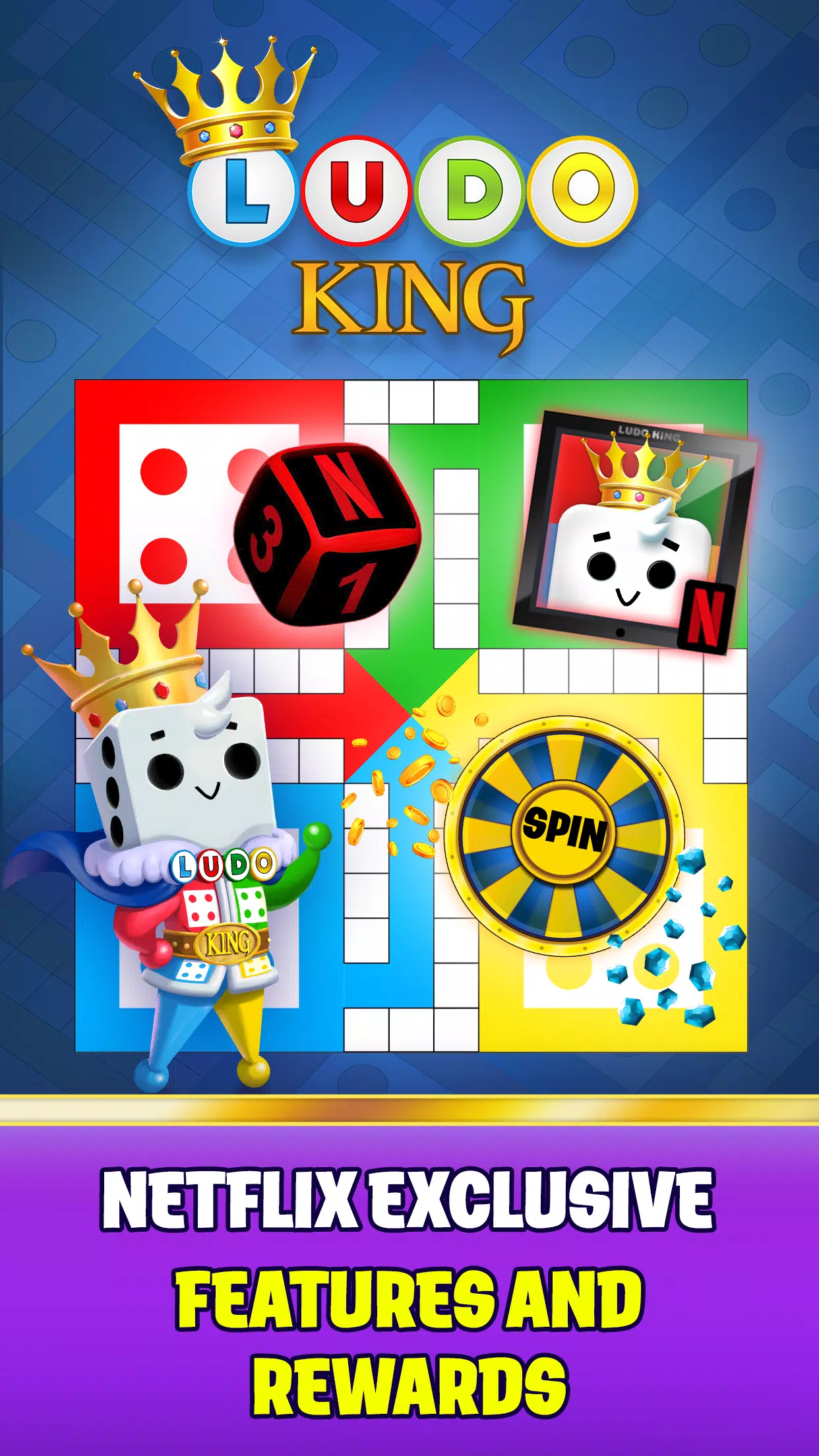 Download Ludo King NETFLIX for PC / Windows / Computer