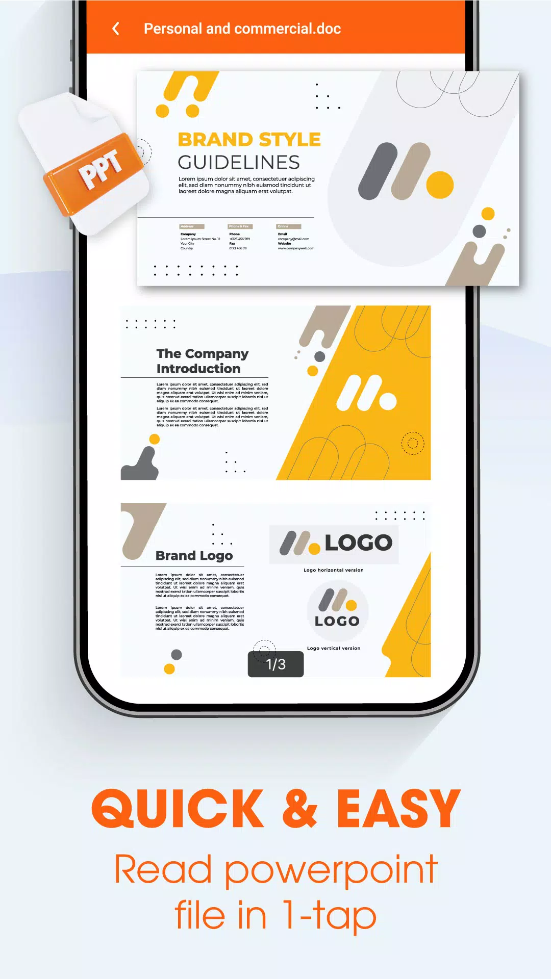 Download PPT Reader - PPTX File Viewer for PC / Windows / Computer