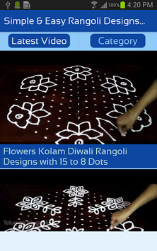 Download Simple & Easy Rangoli Designs with Dots for Diwali for PC ...
