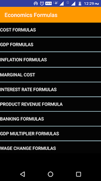 Download Economics Formulas for PC / MAC / Windows