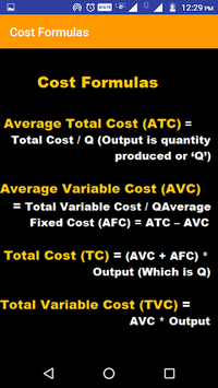 Download Economics Formulas for PC / MAC / Windows