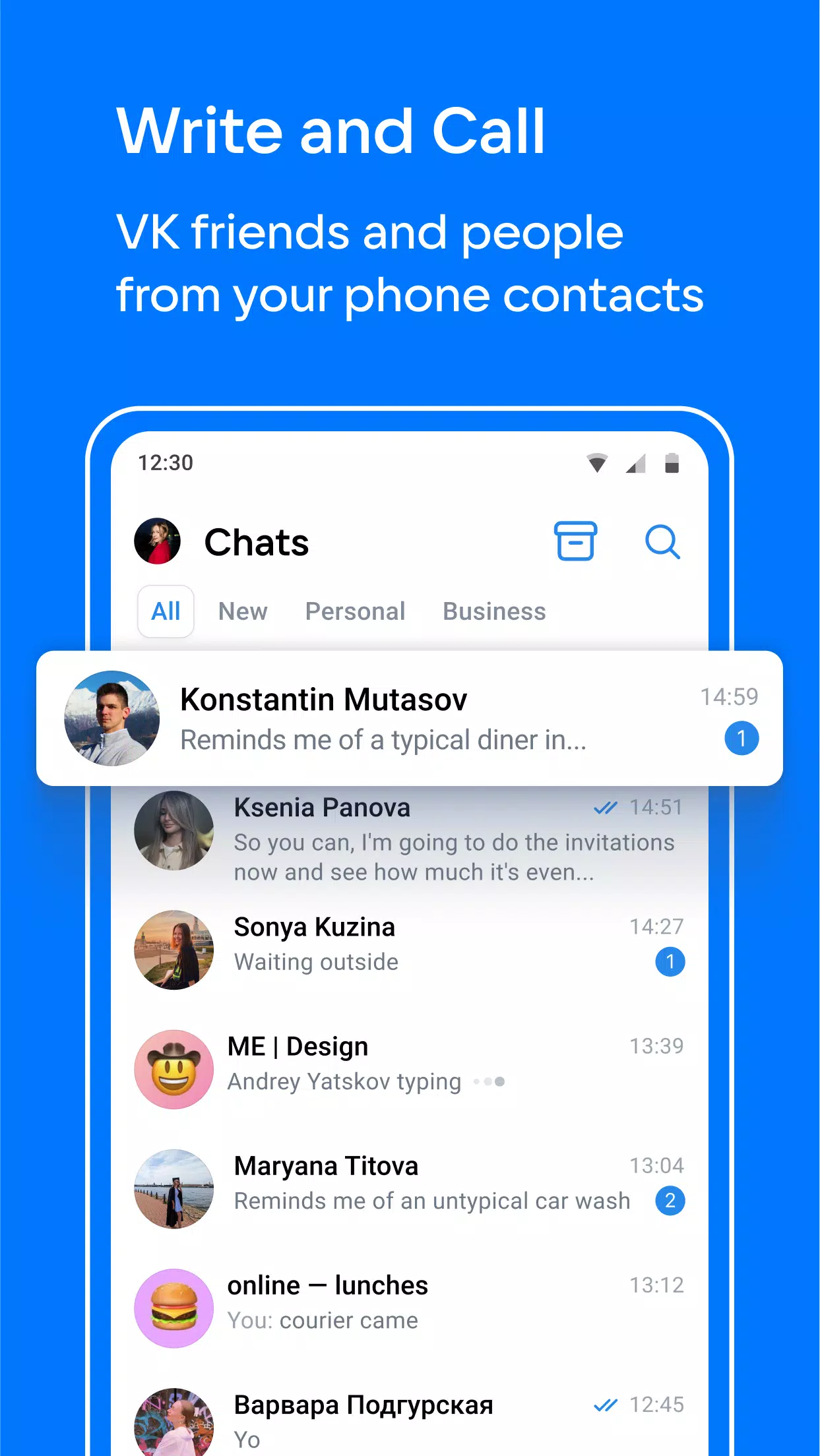 Download VK Messenger for PC / Windows / Computer
