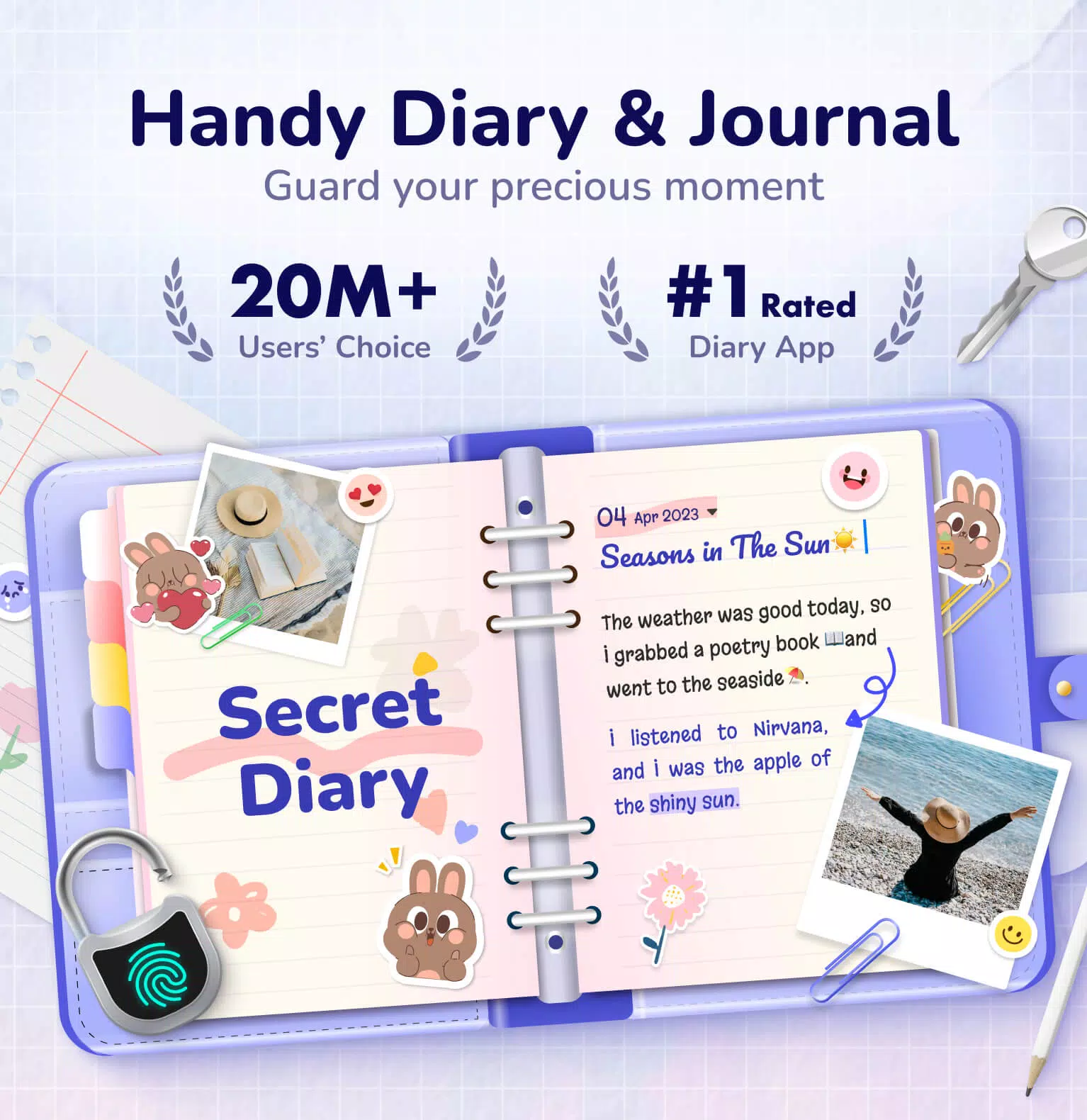 Download Diary with Lock: Diary Journal for PC / Windows / Computer